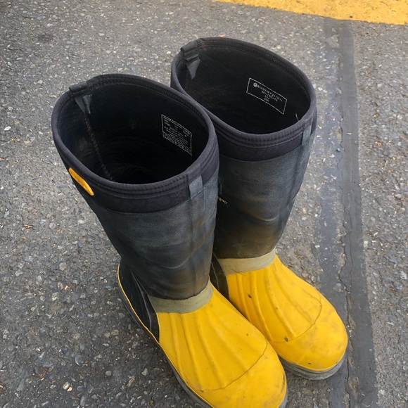 Bogs | Shoes | Bogs Journeyman 524260 Mens Black Yellow Rubbernylon ...